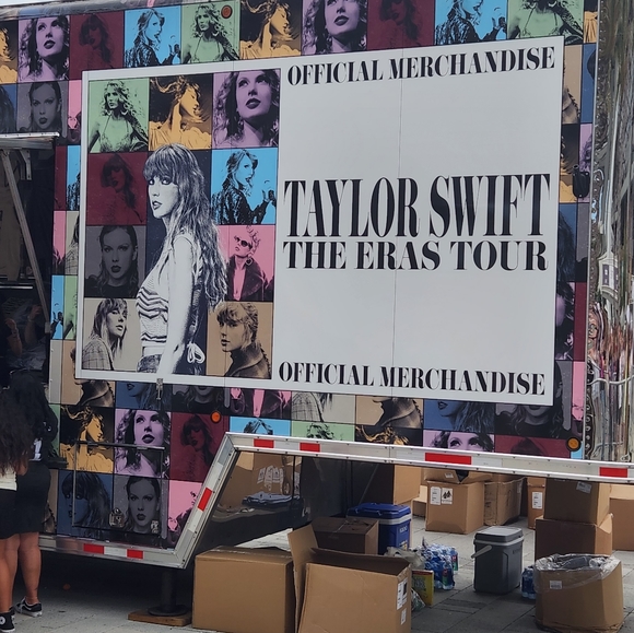 Taylor Swift | Tops | Taylor Swift Eras Tour Blue Crew | Poshmark